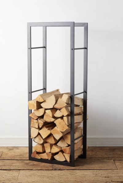 15 Swoon Worthy Firewood Log Holders for the Modern Home