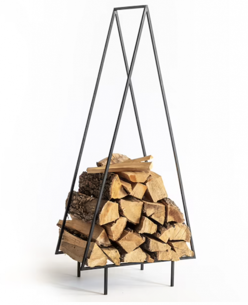 15 Swoon Worthy Firewood Log Holders for the Modern Home