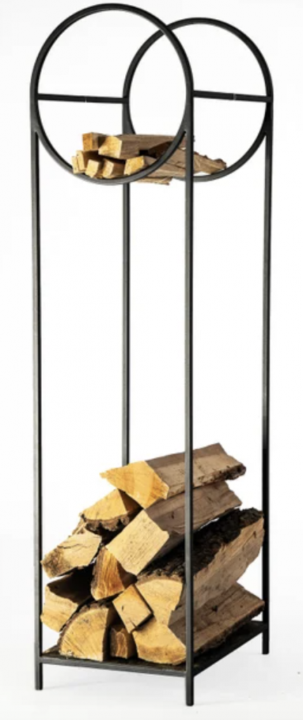 15 Swoon Worthy Firewood Log Holders for the Modern Home